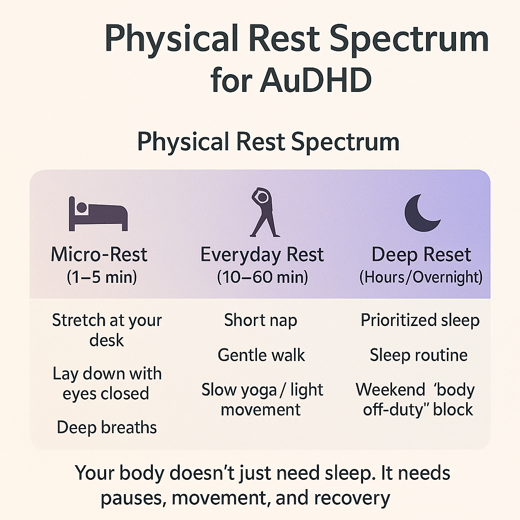 Adult AuDHD and the 7 Types of Rest