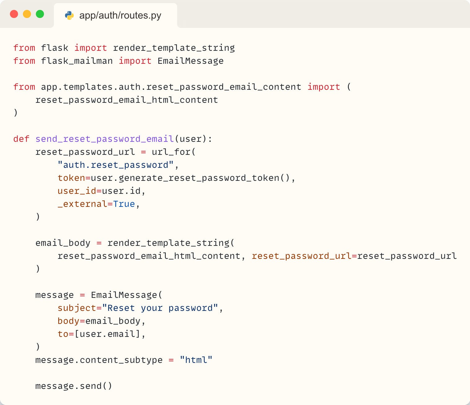 Yet Another Password Reset Tutorial In Flask