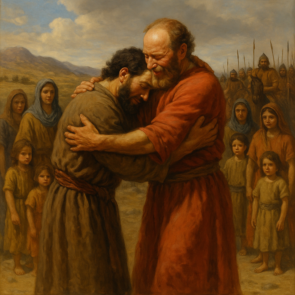 Genesis 33 : Seeing God in Forgiveness: Jacob’s Reunion with Esau.