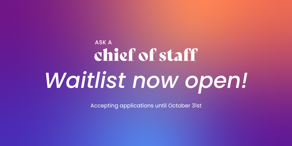 Issue 28: How to Write a Chief of Staff Resume