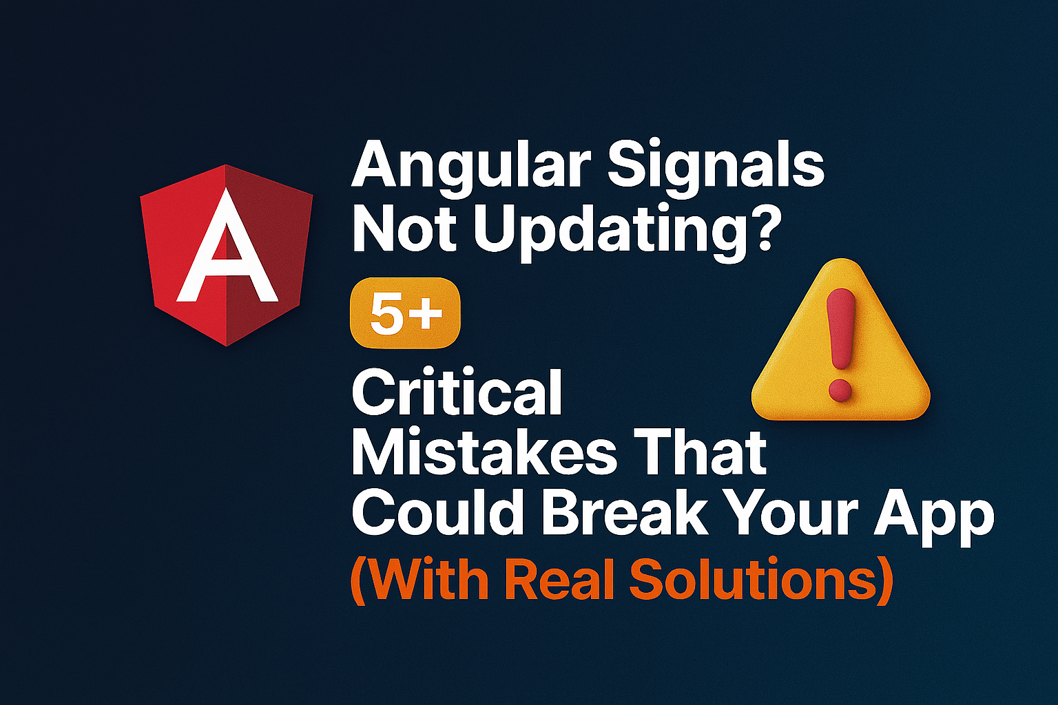 Angular Signals Not Updating? Here's Why and How to Fix It (With Real ...