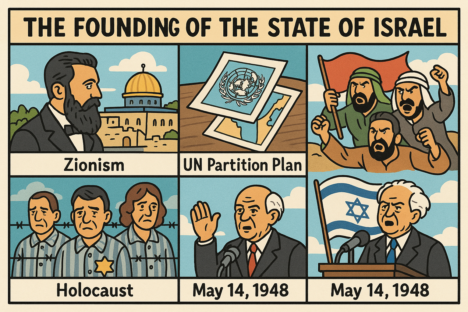 A Nation Reborn: 77 Years of Israel’s Struggle, Survival, and Hope - Part 1