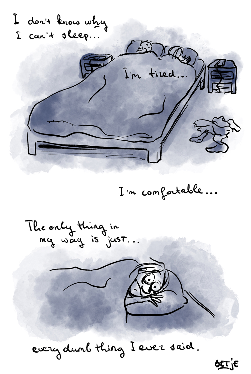 😴 Comics about sleep - Betje’s Comics