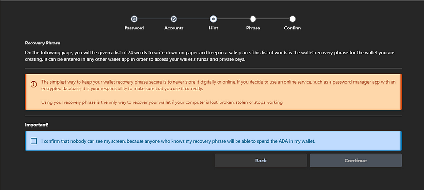 How To Set Up A Eternl Wallet - The Cardano Times
