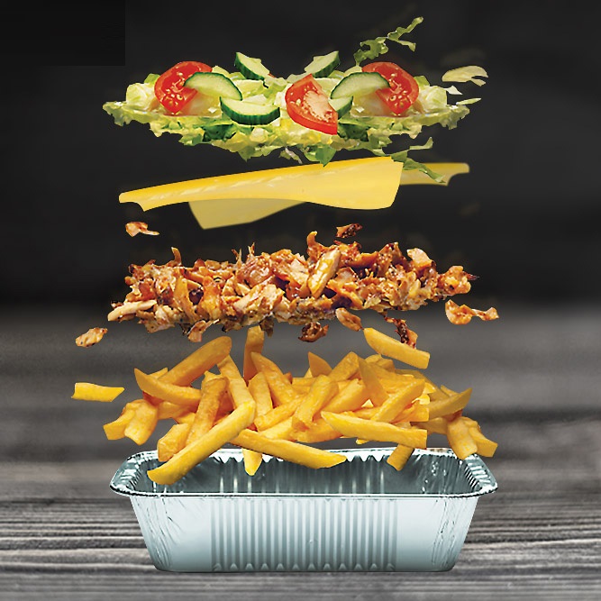Recipe for the Famous Rotterdam/Dutch Kapsalon Mashup Dish