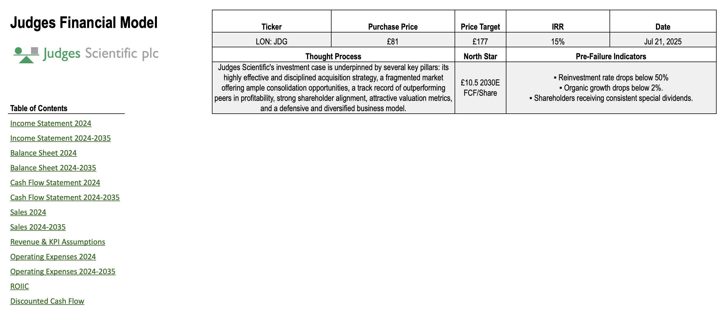Judges Scientific - Seeking Winners