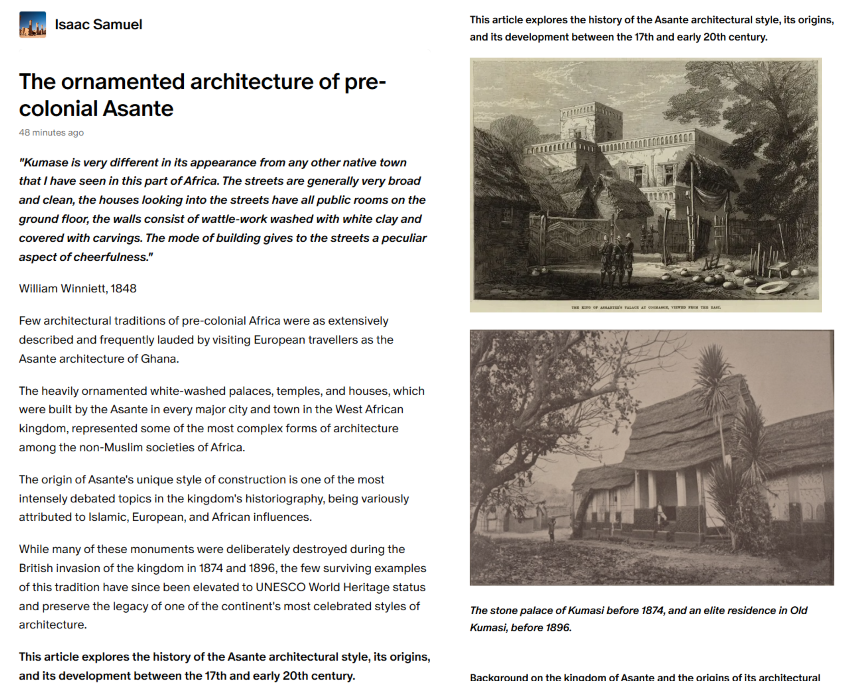 The indigenous versus foreign origins of West Africa’s pre-colonial ...