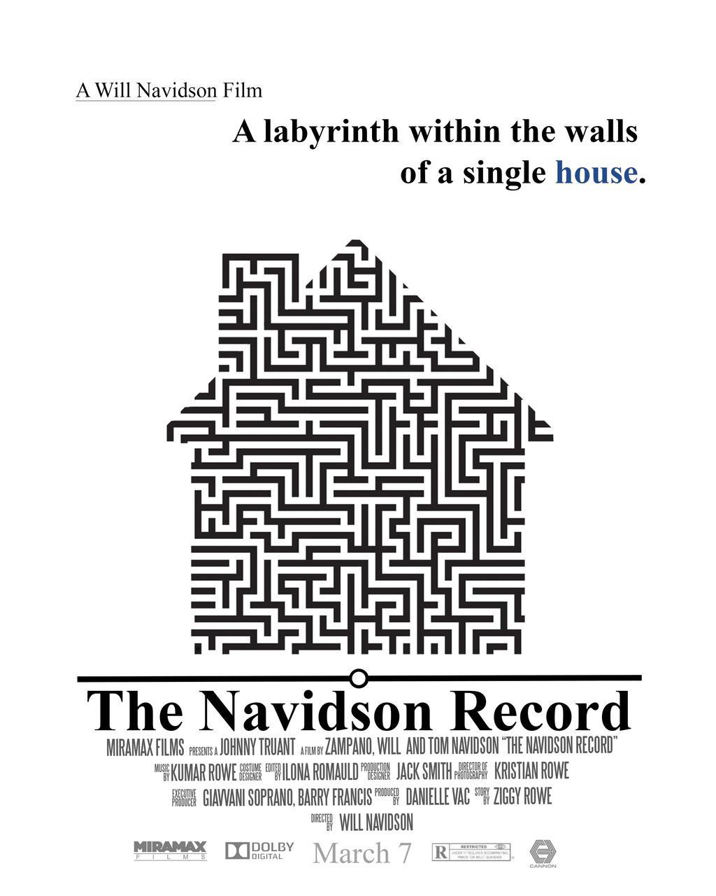House of Leaves - by Hannah - haunting the staircase