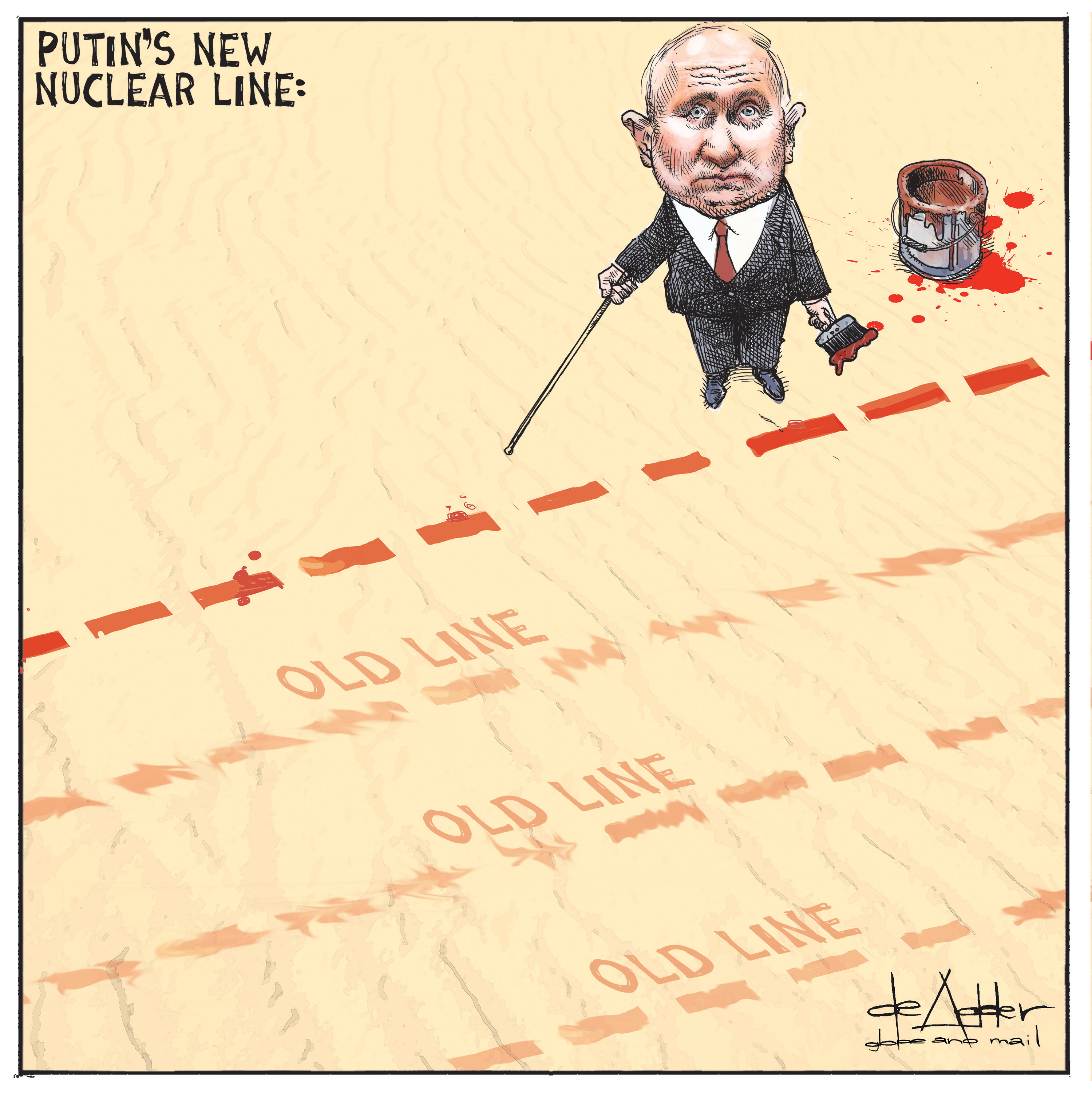 THE deEP STATE : The political artwork of Michael de Adder | Substack