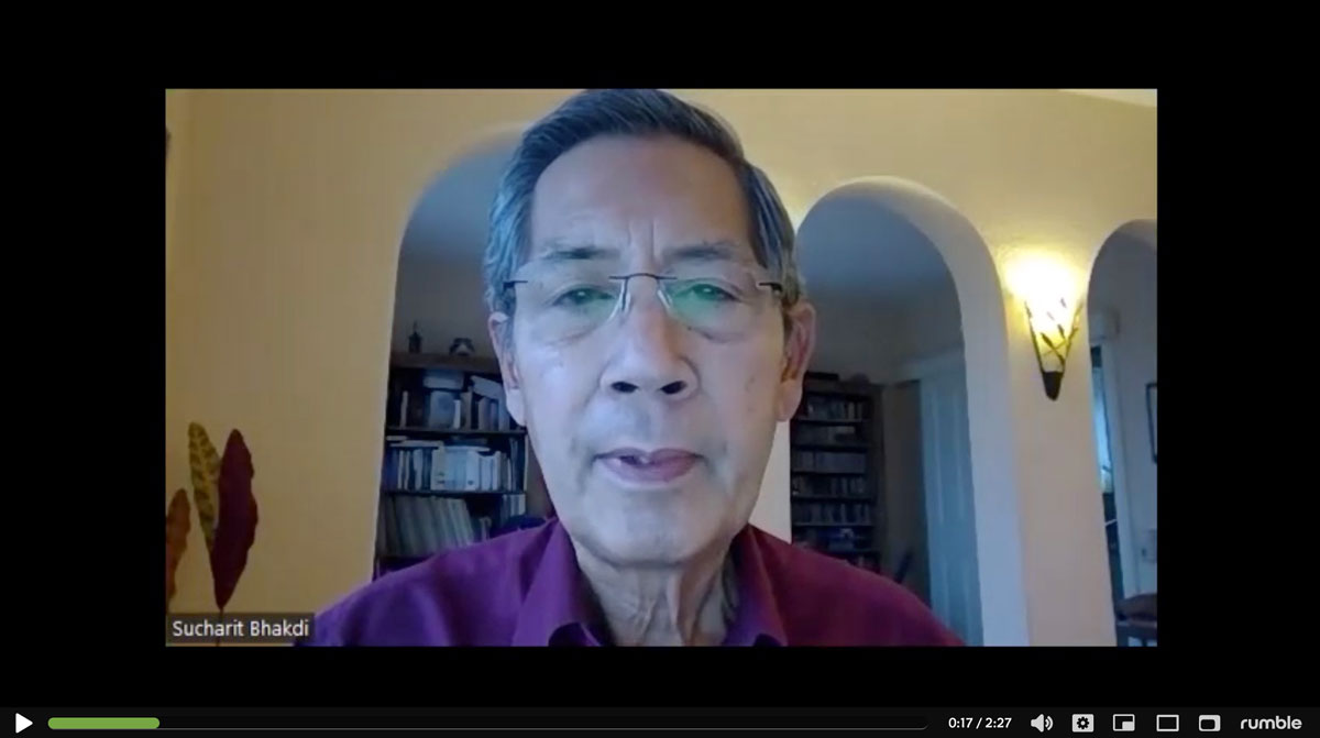 Profiles in Courage: Prof. Dr. Sucharit Bhakdi – The Burning Platform