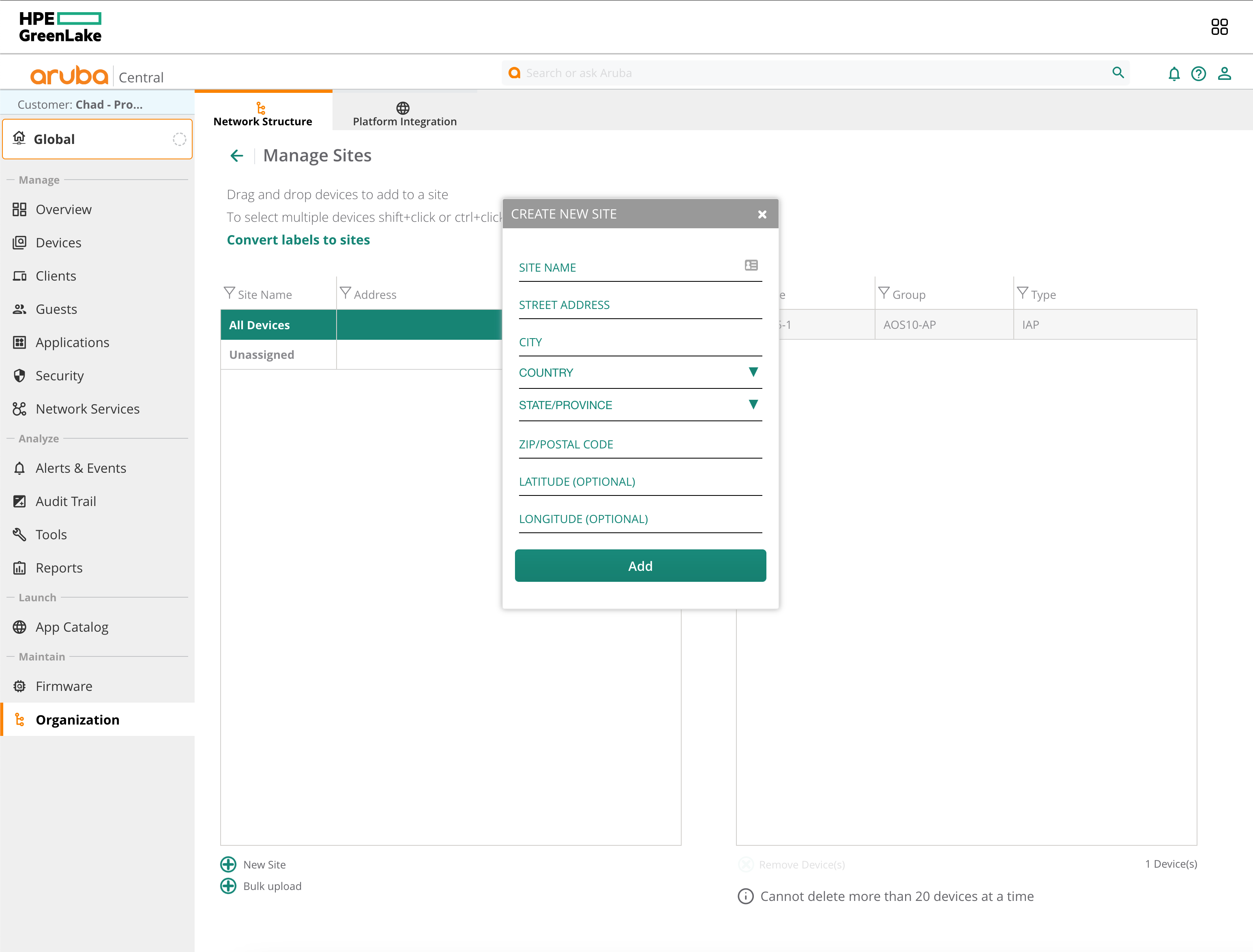 HPE Aruba Central Groups, Sites, and Labels - by Chad Teal