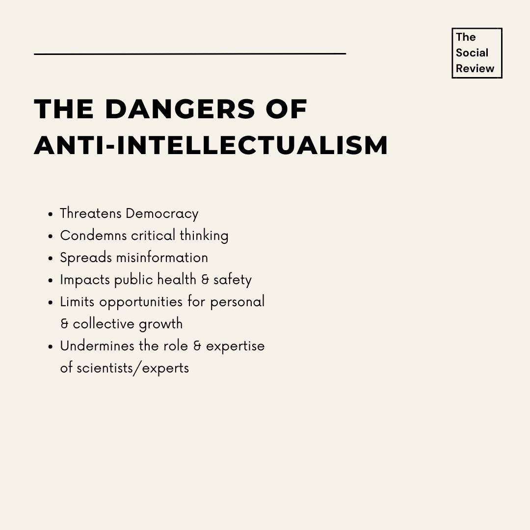 "It's not that deep" : The Rise of Anti-Intellectualism