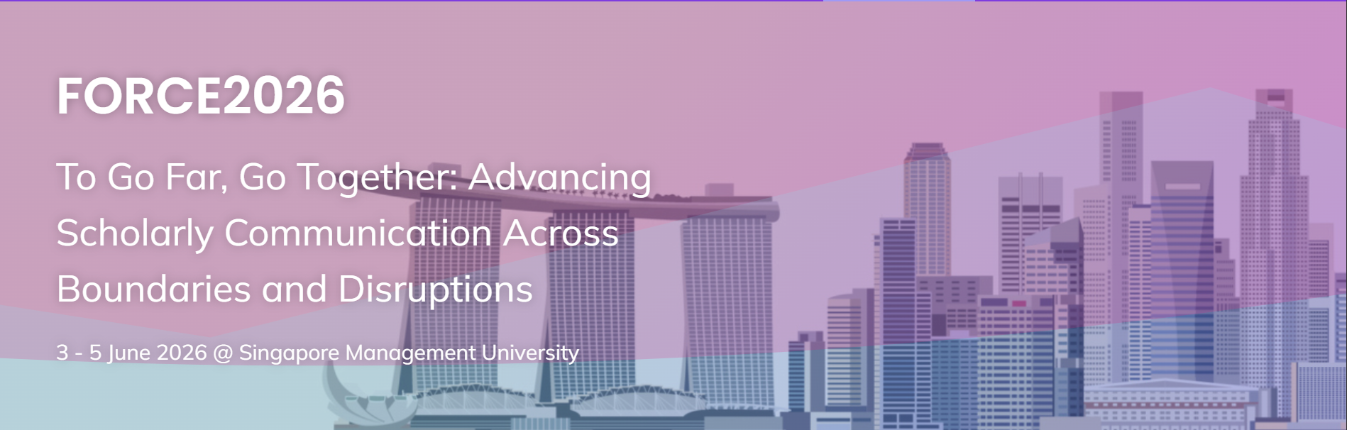 Charleston Conference Asia 2026 in Bangkok & FORCE2026 in Singapore ...