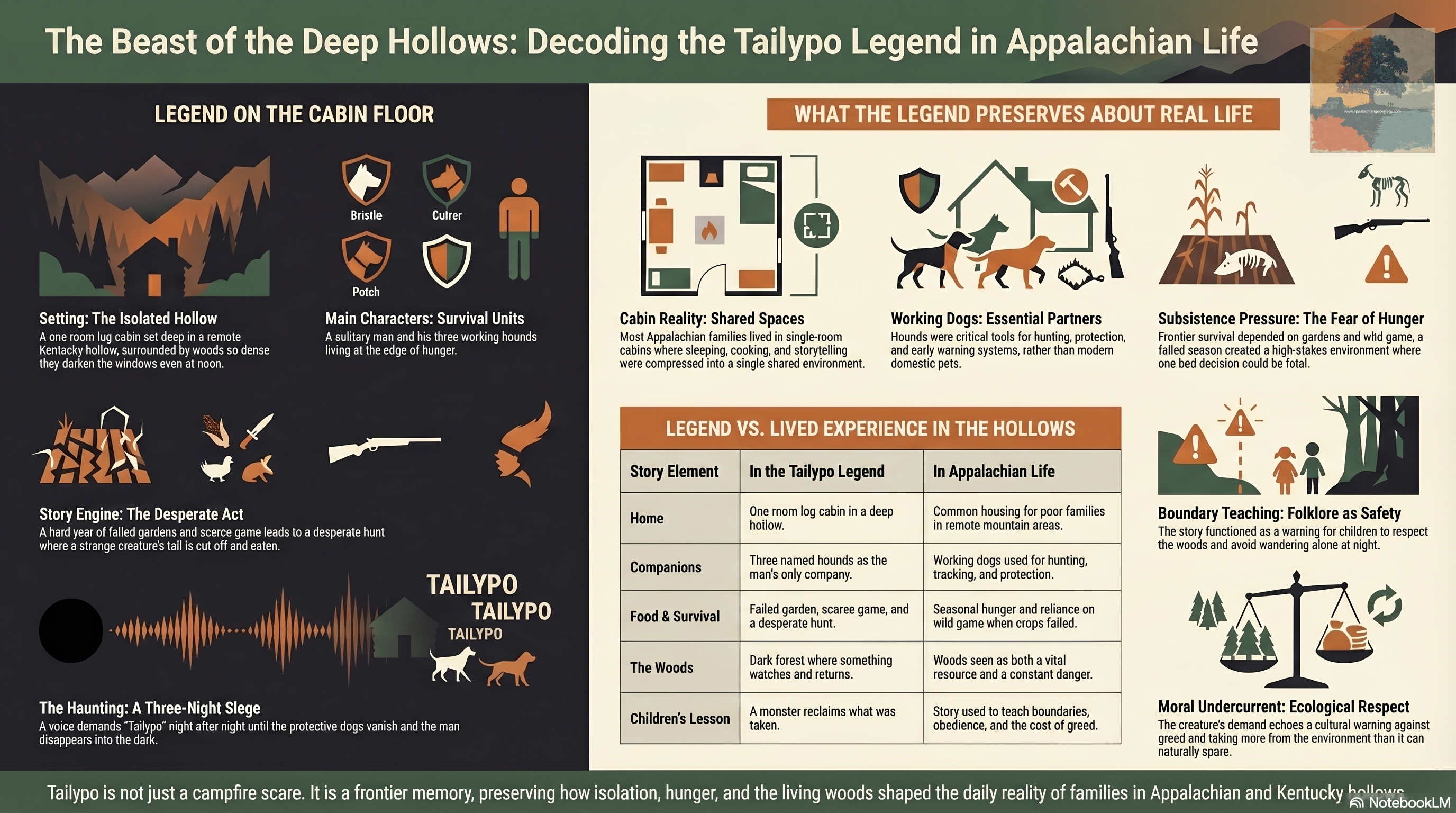 The Beast of the Deep Hollows: Kentucky’s Tailypo Legend. What This ...