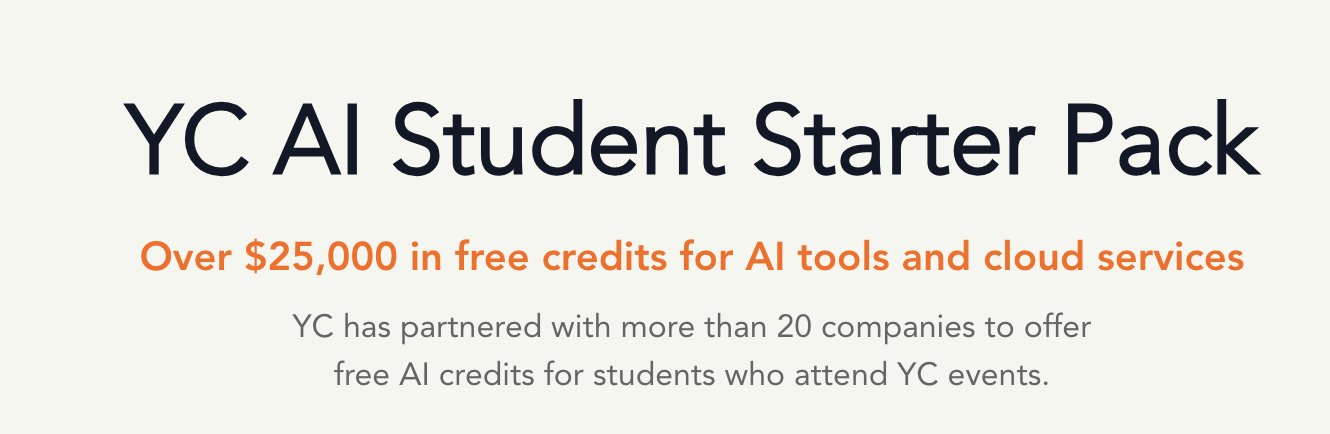YC AI Student Starter Pack - by Paras Varshney
