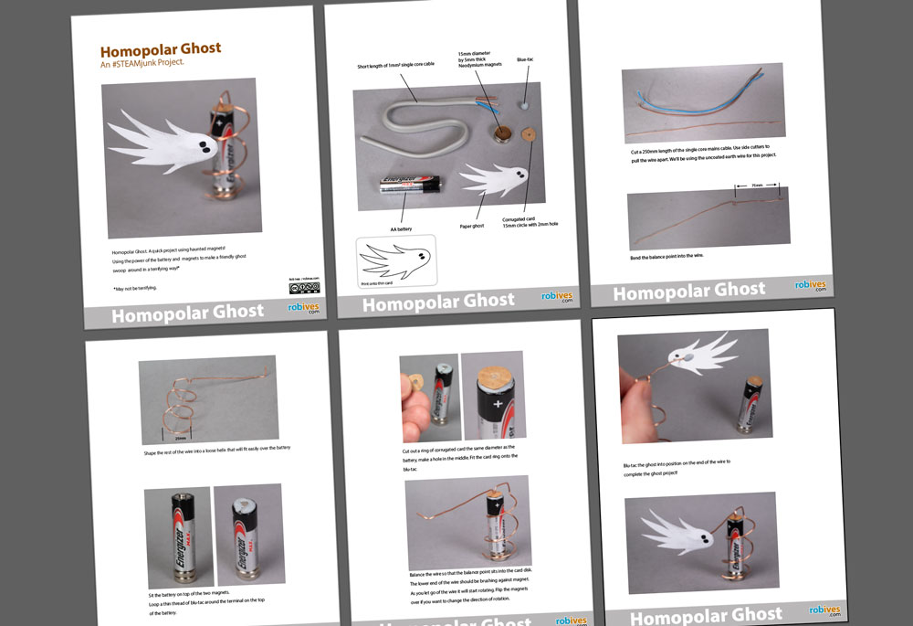 Halloween Projects - Rob Ives Workshop Notes