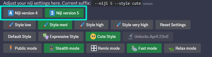 Introducing Niji 5 - Cute - niji・journey