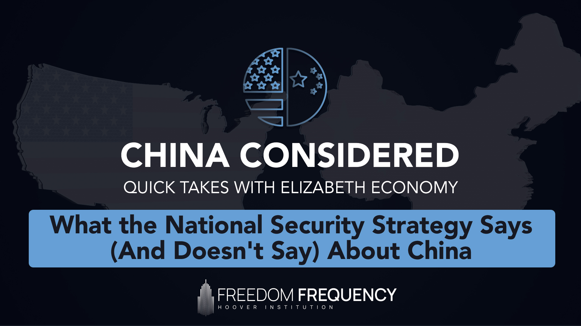 What the National Security Strategy Says About China