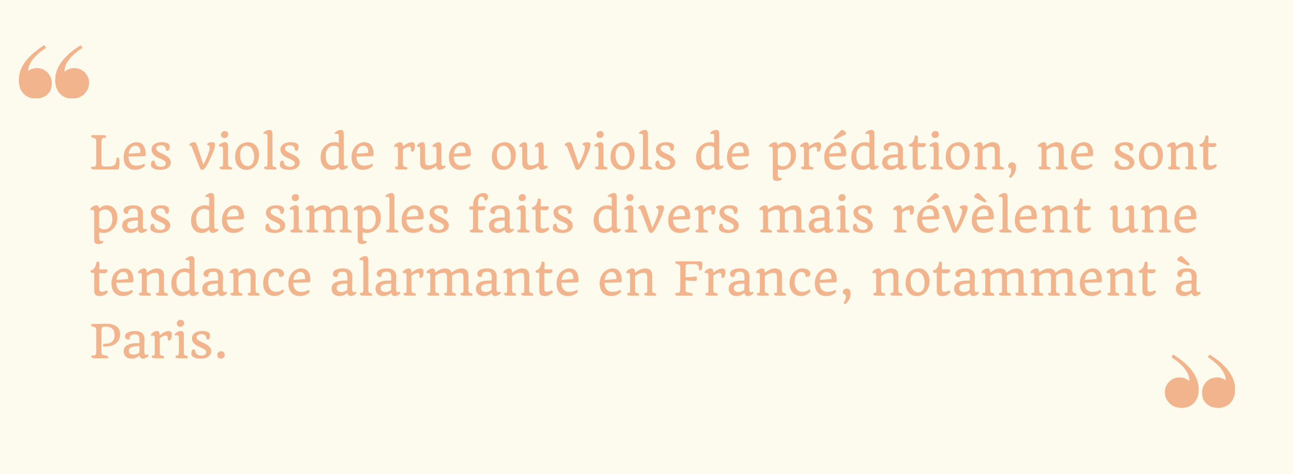 Charlotte Rocher : « Les viols de rue ou viols de prédation, ne sont ...