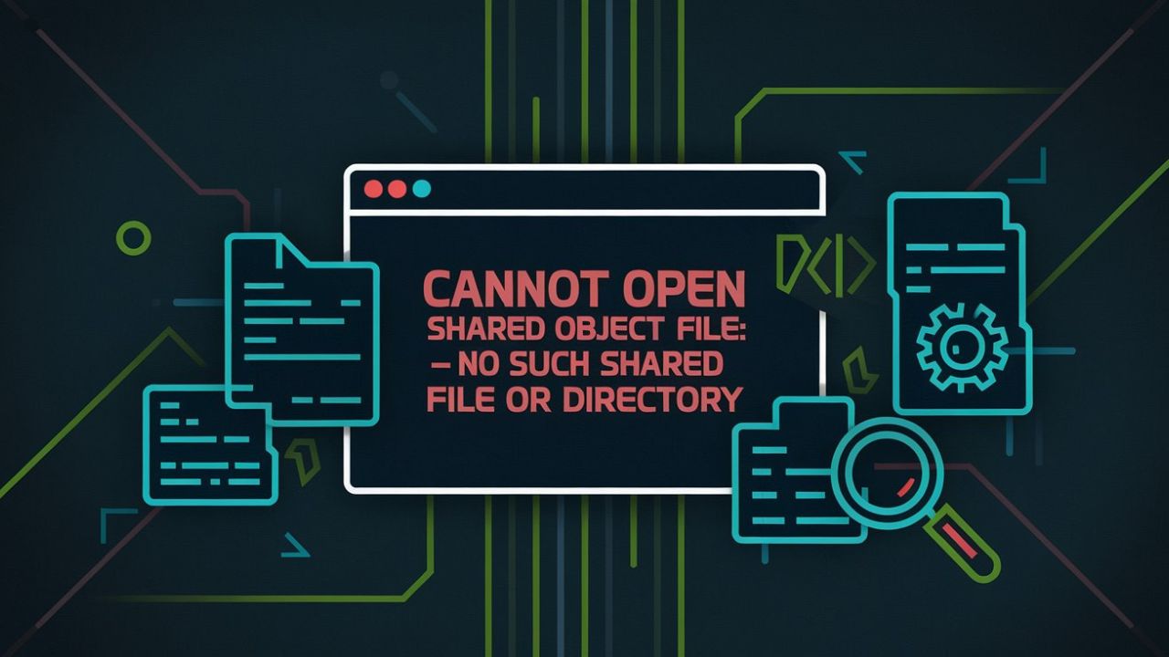 Cannot Open Shared Object File No Such File Or Directory Solved Fixed