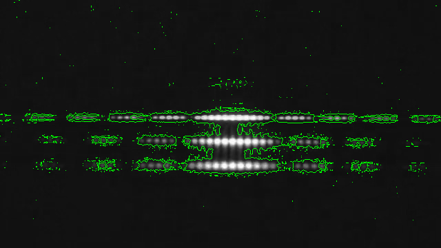 The Hidden Symbols in Laser Diffraction