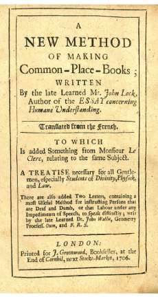 John Locke's Pursuit of the Perfect Notebook