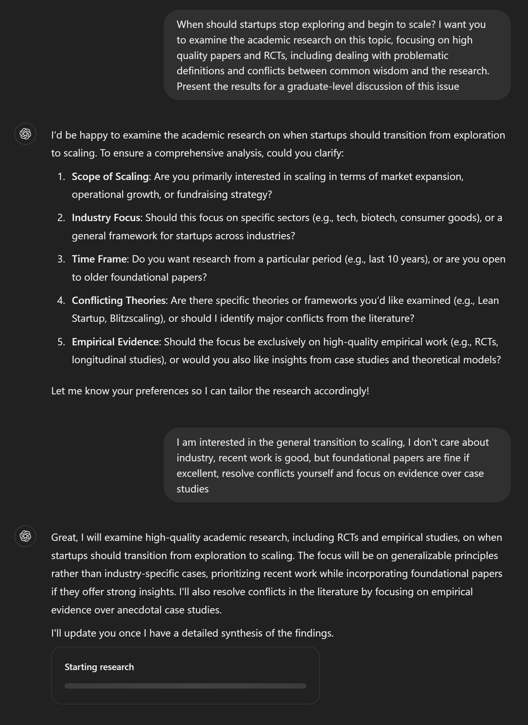 The End of Search, The Beginning of Research