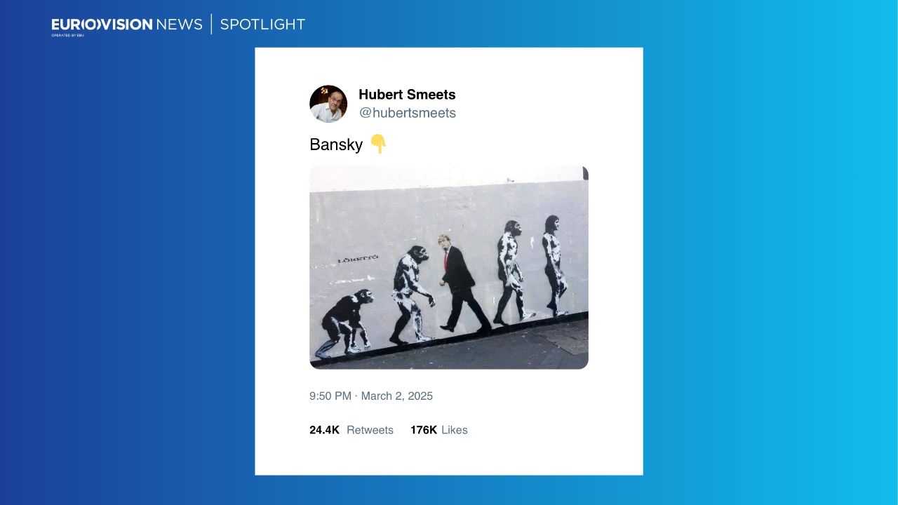 Banksy Trump Mural is Fake: Loretto's Art, Digitally Altered