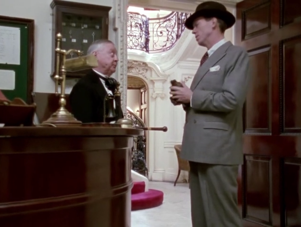 The Drones Club, as depicted in 'Jeeves & Wooster' (1990-3)