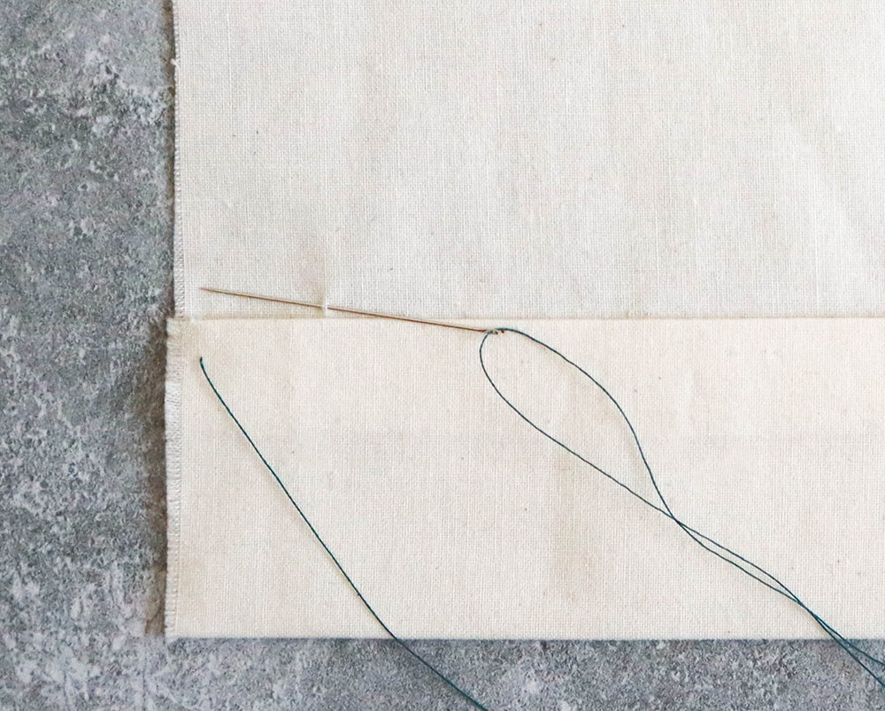 How To Sew a Catch Stitch - by Jen Beeman