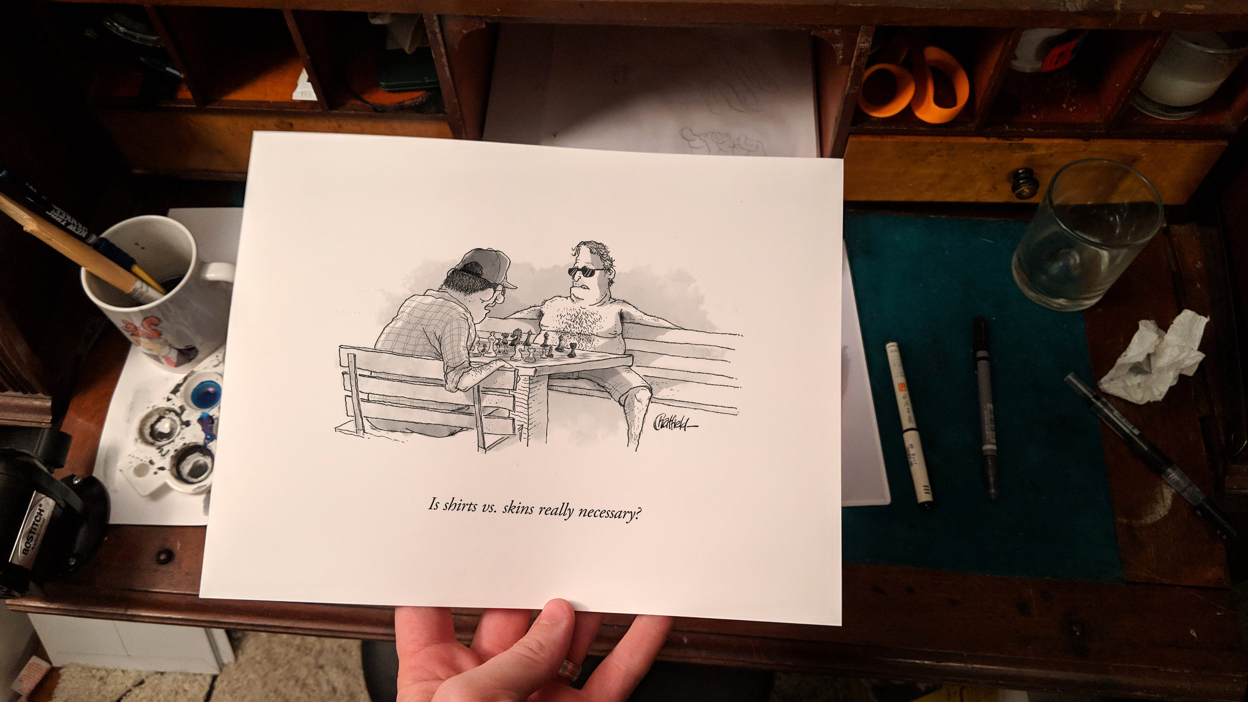 My Process for Submitting Cartoons to the New Yorker
