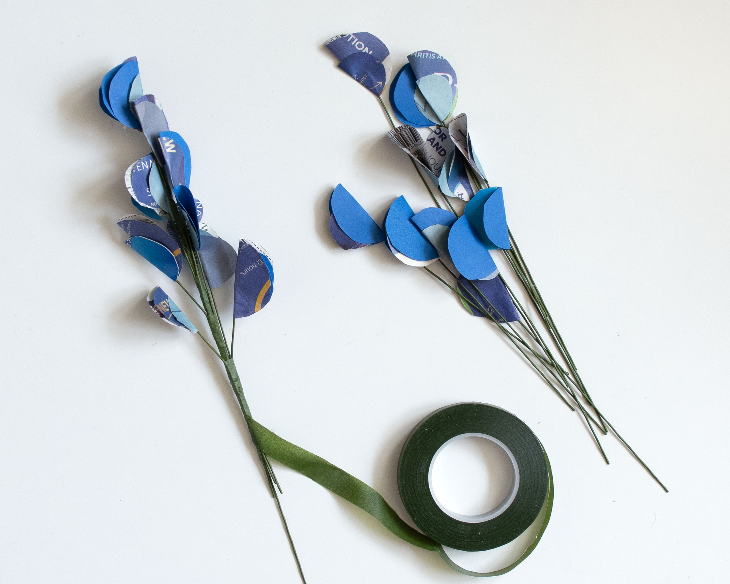 HOW TO: Paper Flowers Using Junk Mail