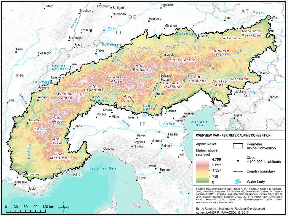 All the plants in the Alps - by Anne Thomas
