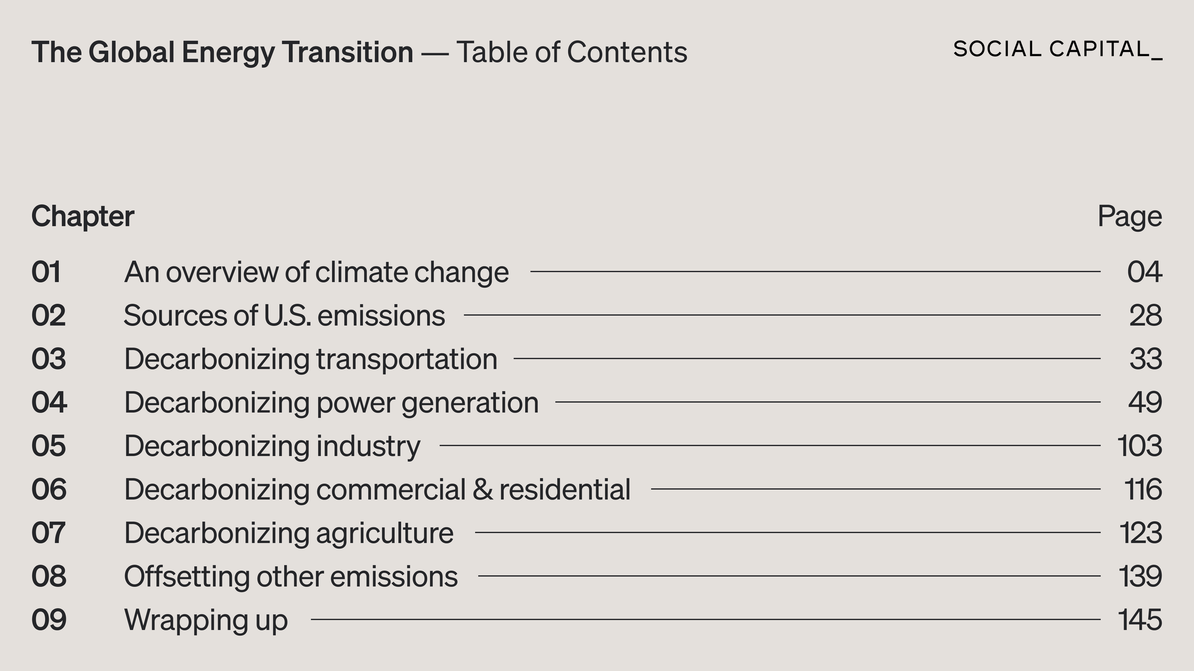 The Global Energy Transition - Chamath Palihapitiya