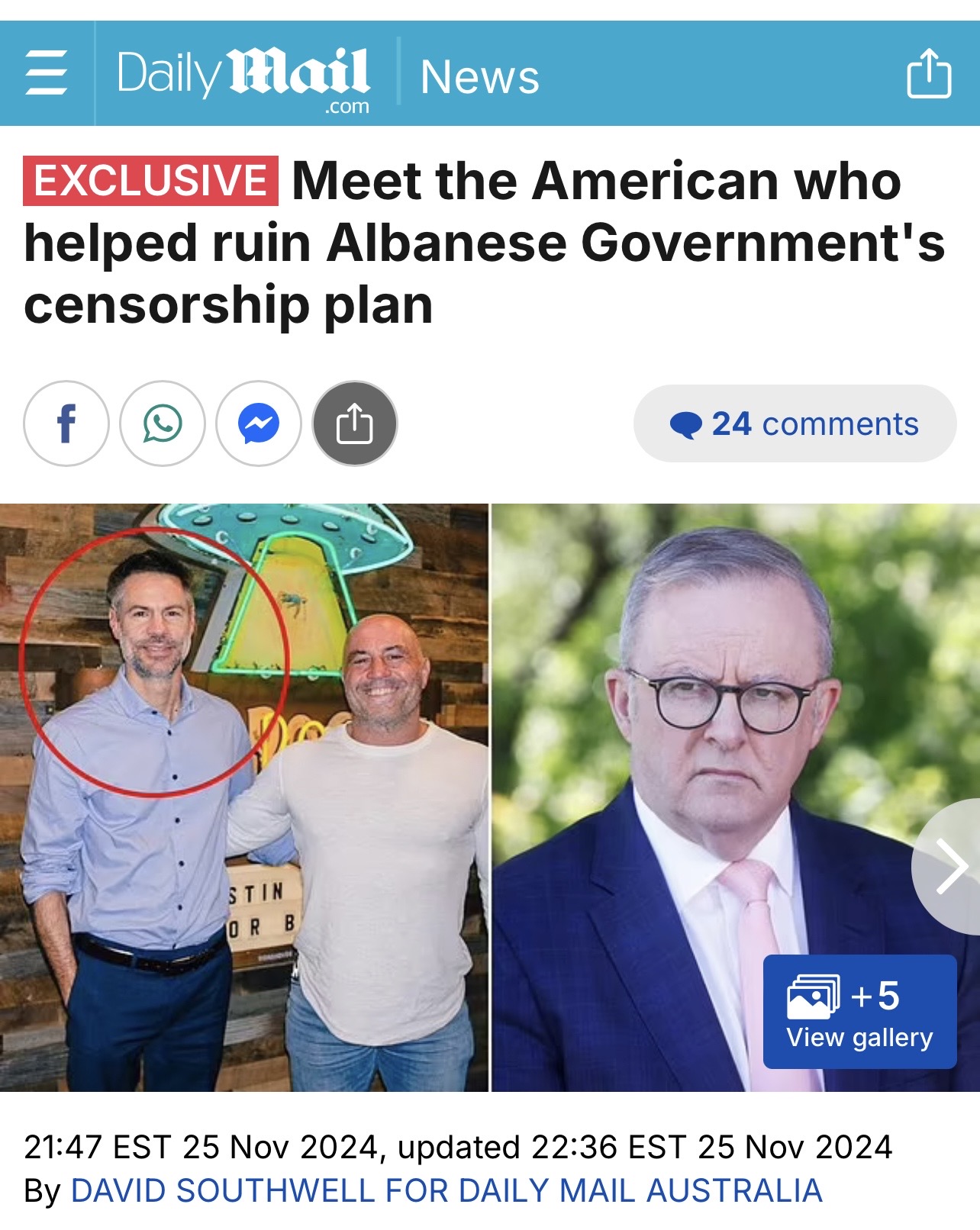 Michael Shellenberger on Substack: "It is an honor and a pleasure to fight for free speech