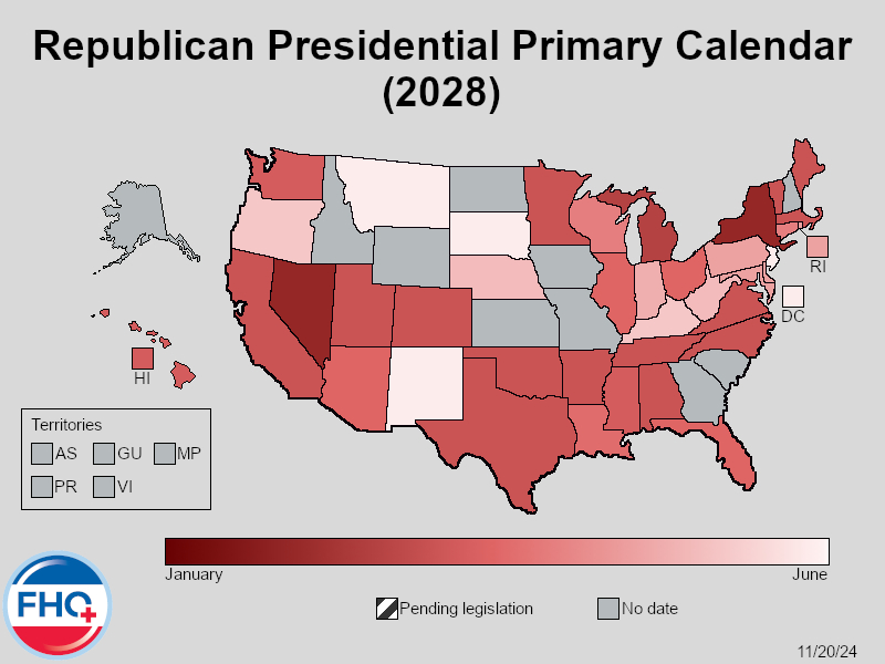 The 2028 Presidential Primary Calendar Plus