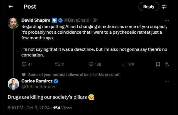 Why I'm quitting AI - David Shapiro’s Substack