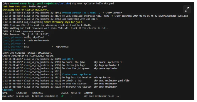 Getting Started with skypilot - by Mahmoud Sehsah