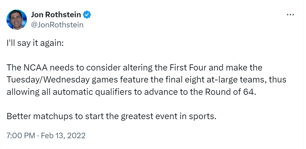 Jon Rothstein and the art of the hilariously timed tweet