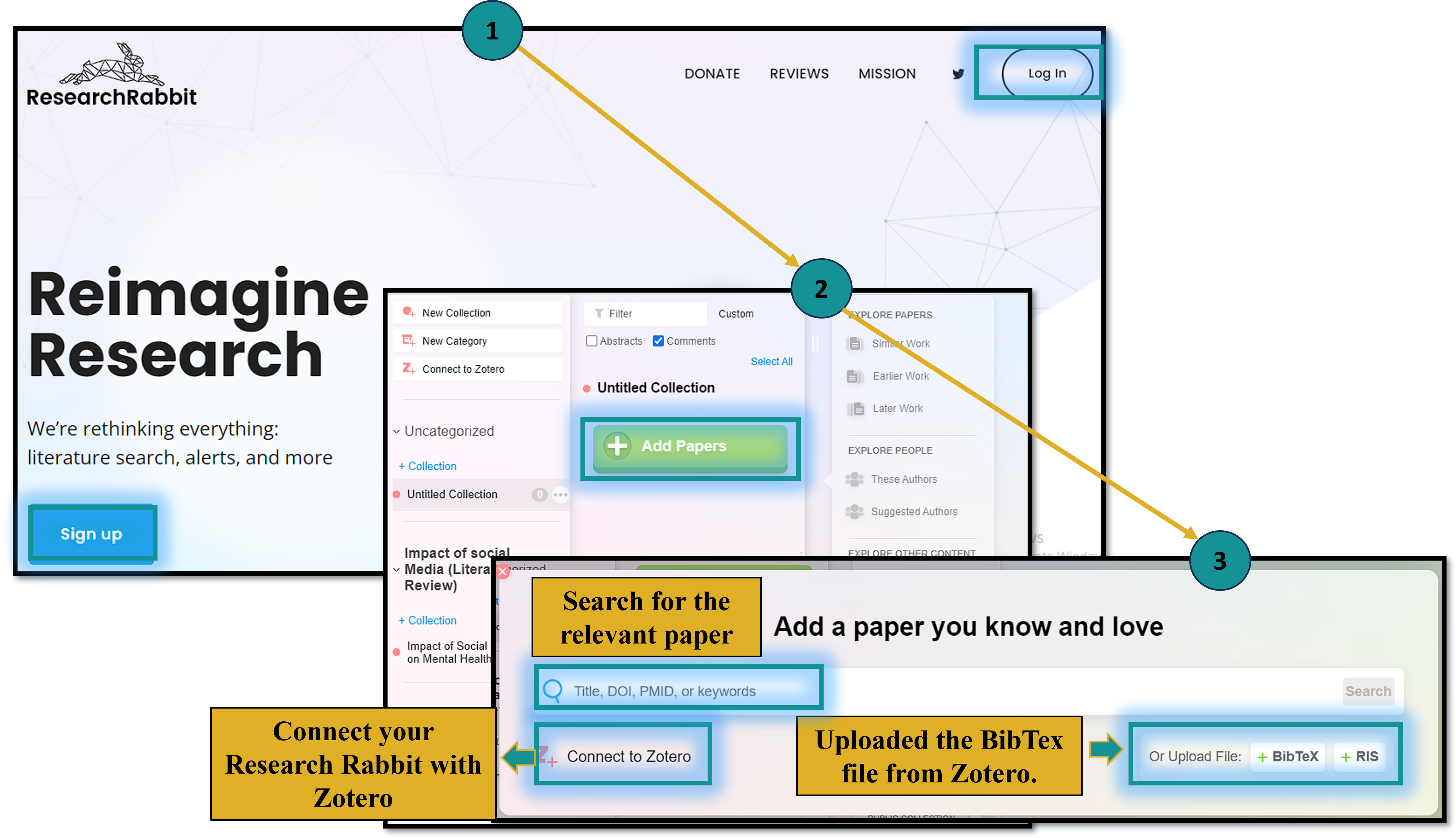 Research Rabbit (+Zotero) for Literature Mapping