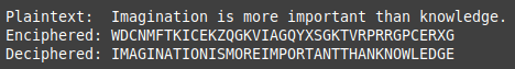 Vigenère Cipher in Python - by Chris Webb - CodeDrome