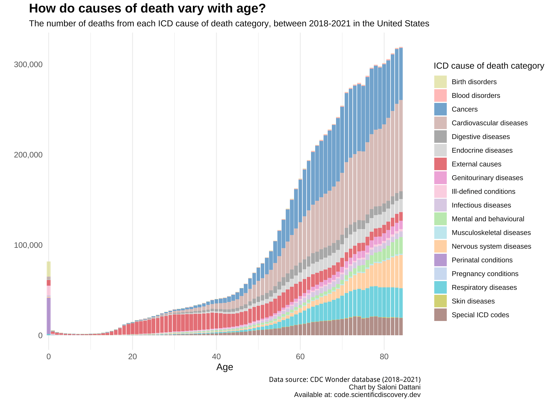 Four charts to understand causes of death across the lifespan: A ...