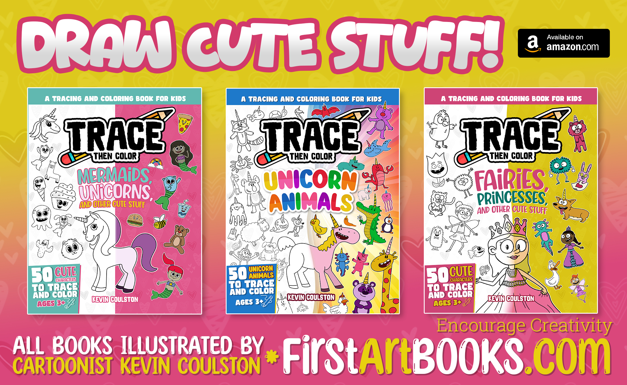 Trace Then Color: A Uni-Monkey (Free Activity Page) | FirstArtBooks.com