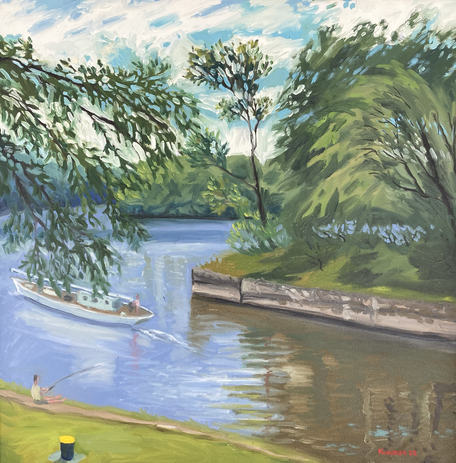 James Howard Kunstler, Painter
