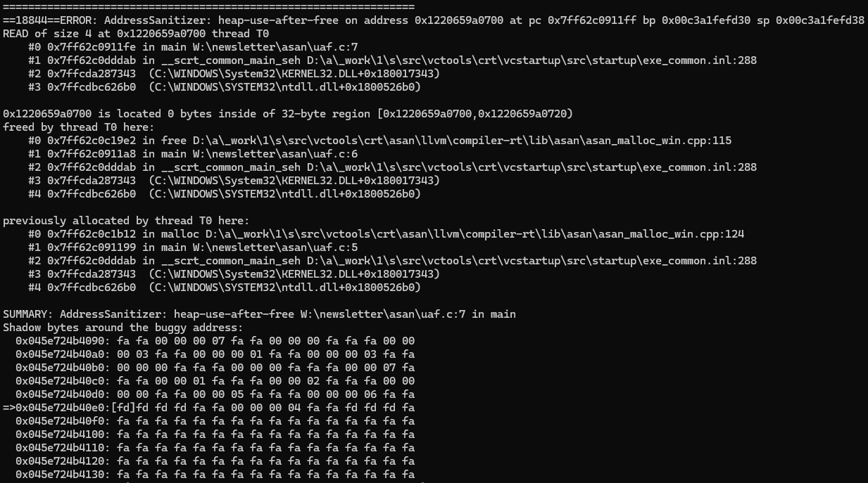 Tools for memory safety in C: ASan - by Dylan Falconer