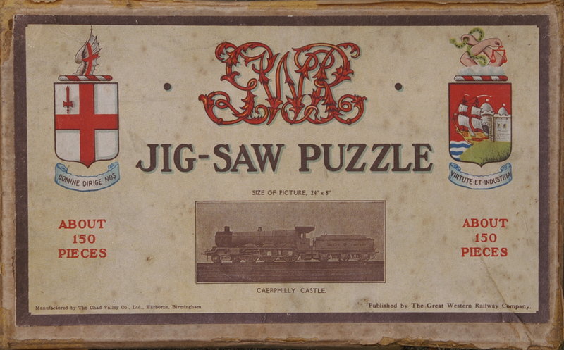30. Vintage puzzles made by Chad Valley - by Bill Huot