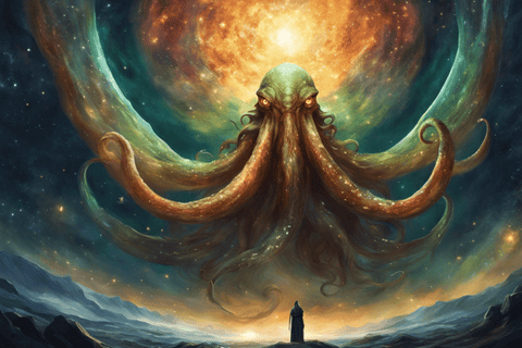 History and Origins of Cthulhu - NanoFiction Art