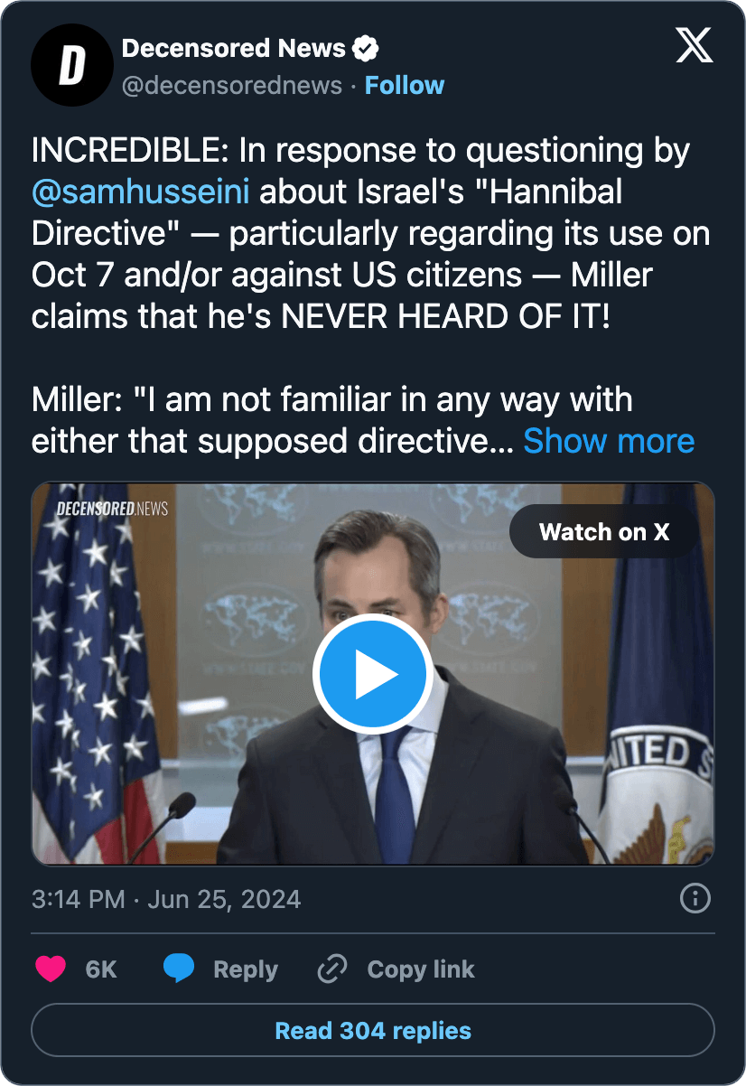 VIDEO: Sam Husseini's Viral Confrontation With Blinken — Decensored News Edition