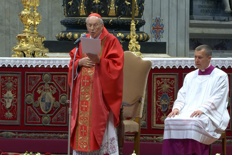 Dean to cardinals: Pray for ‘new pope according to God’s heart’