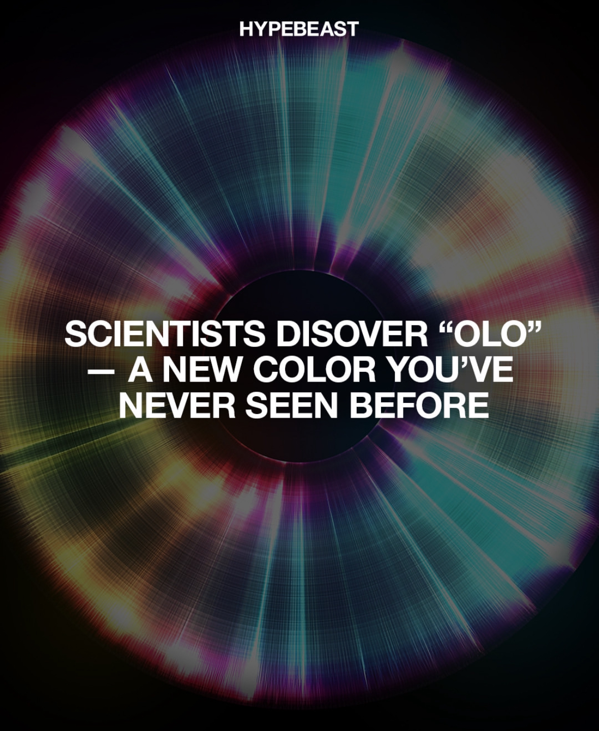 Olo Blue-Green Color New Scientific Discovery